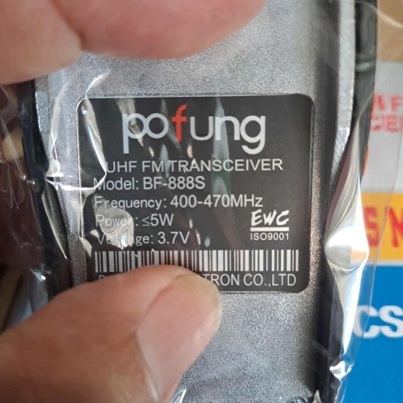 Jual Mesin Ht Pofung BF-888 s atau Bf888s Normal Uhf Mesin Ht Pofung ...