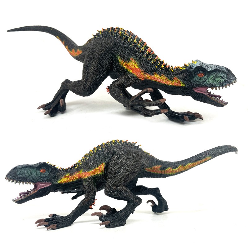 Jual Figure Canna Dinosaurus Indominus Raptor Black | Shopee Indonesia
