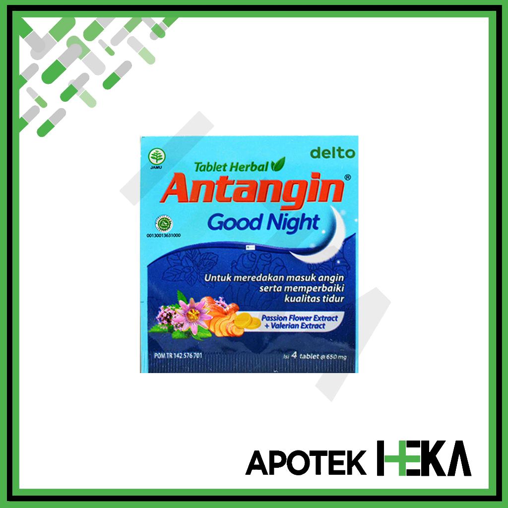 Jual Antangin Good Night Strip isi 4 Tablet - Meredakan Masuk Angin ...