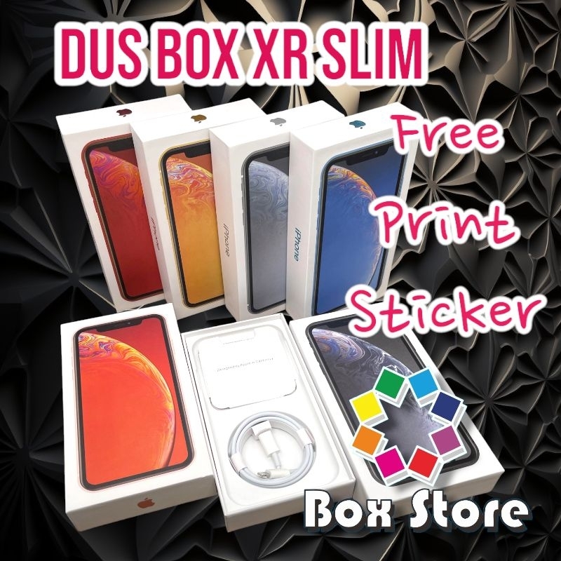 Jual DUS BOX KOTAK XR SLIM FREE REQ STIKER TERBAIK | Shopee Indonesia