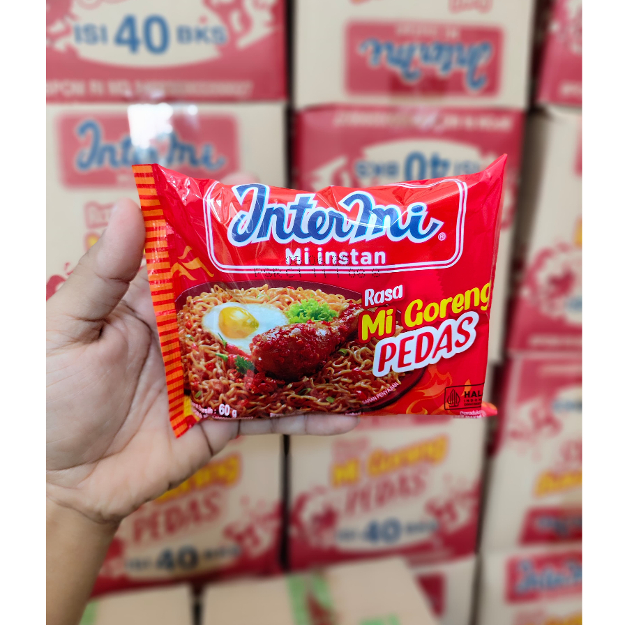 Jual 1 KARTON isi 40 intermie Mie Goreng dan intermi Pedas | Bakul Nice ...
