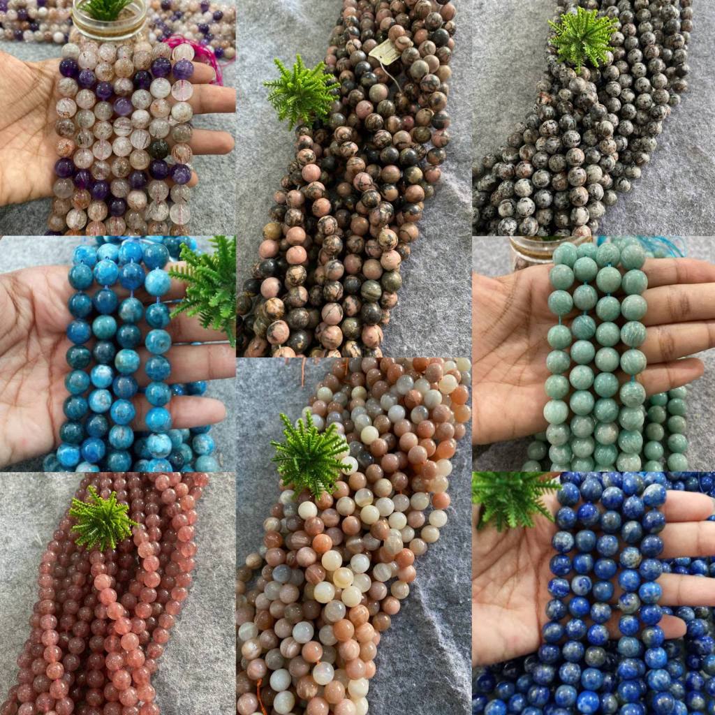 Jual DIY FOR CRAFTING (NATURAL BATU GRADE A 10MM) | Shopee Indonesia