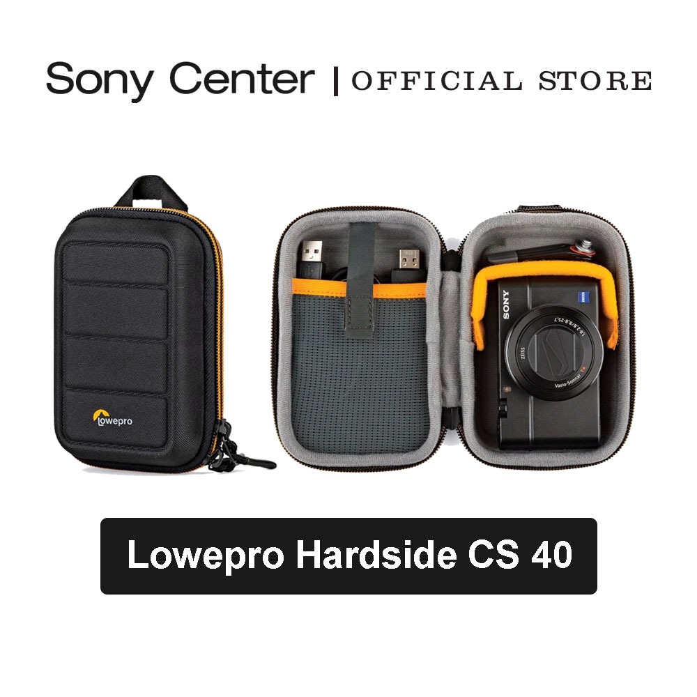Jual Lowepro Hardside CS 40 Compact Camera Case CS40 Original - Black ...