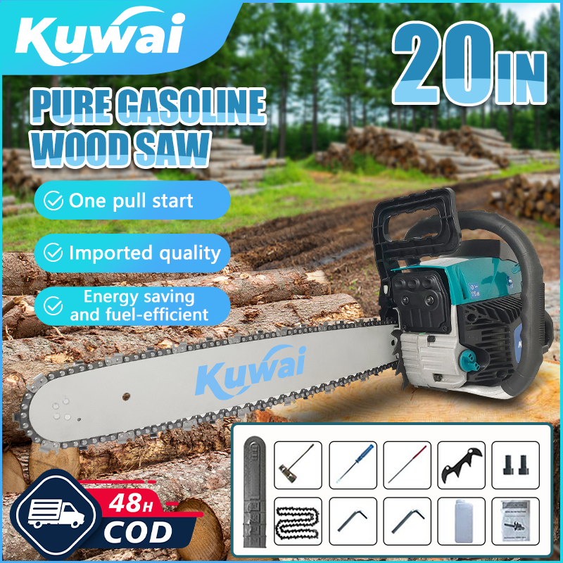 Jual 20-22-24“Mesin-Potong-Kayu-58CC-20-22-24-Chainsaw-2Tak-Untuk-Gergaji-Mesin-Mesin-Gergaji ...