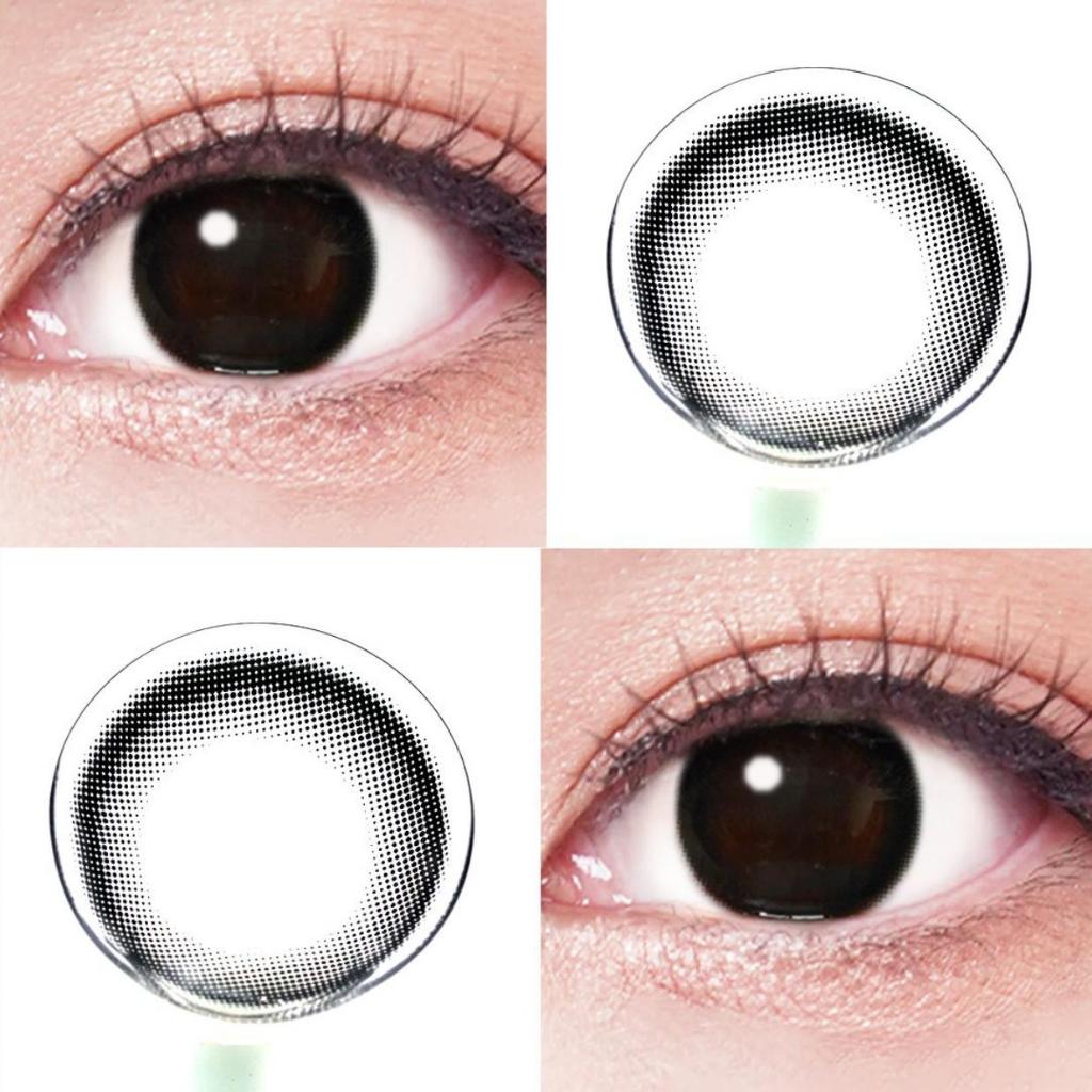 Jual J87 Softlens Hitam Super Natural 14,5 MM Daily Look Normal Minus ...