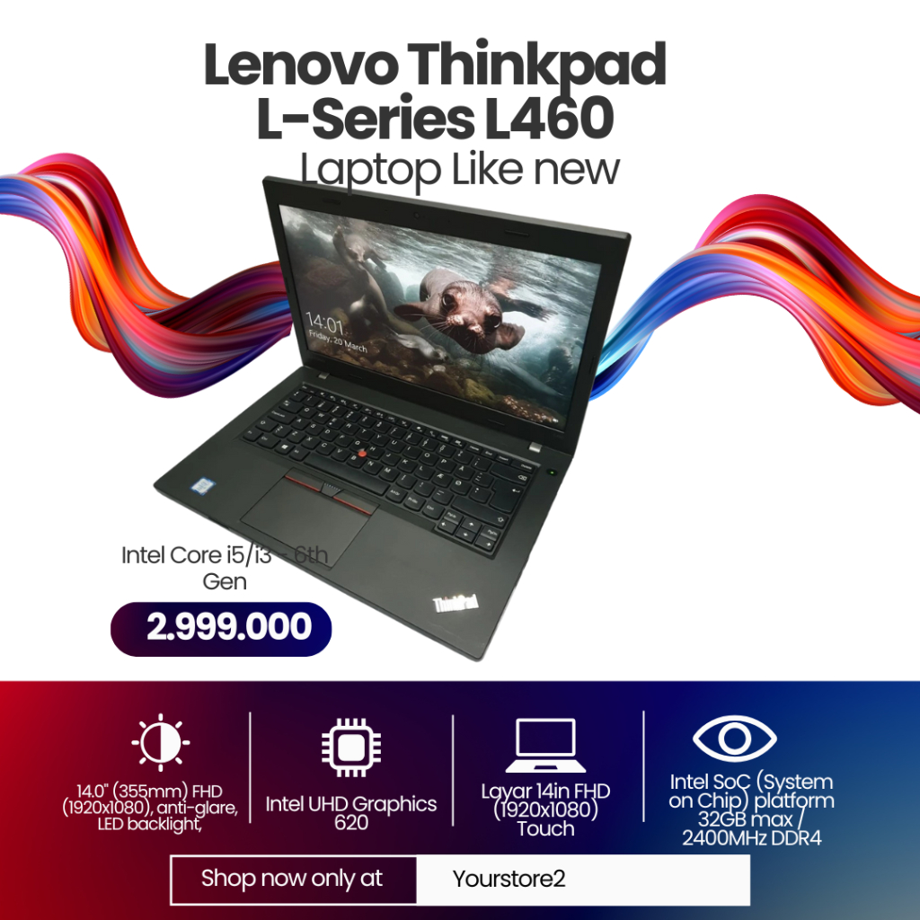 Jual Lenovo Thinkpad L-Series L460 | Shopee Indonesia