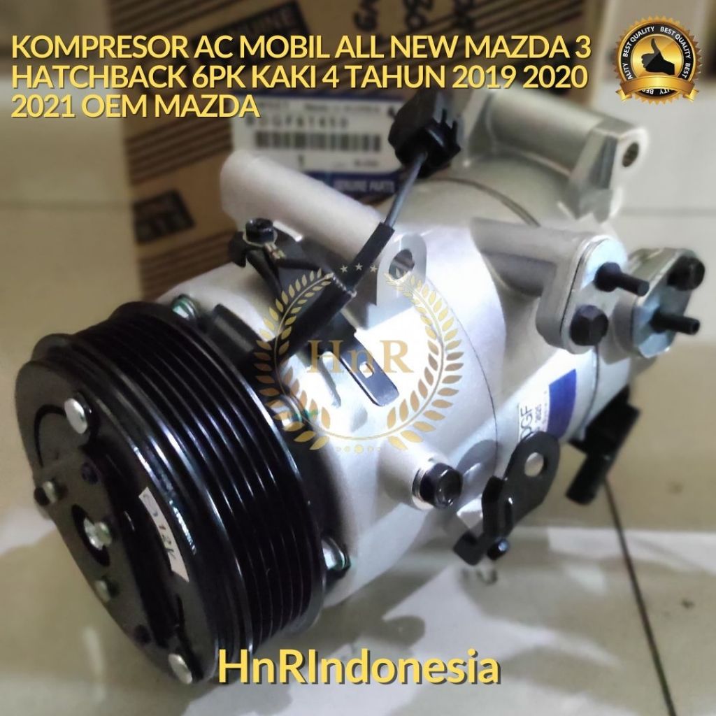 Jual Kompresor AC Mobil All New Mazda 3 Hatchback 6PK Kaki 4 Tahun 2019 ...