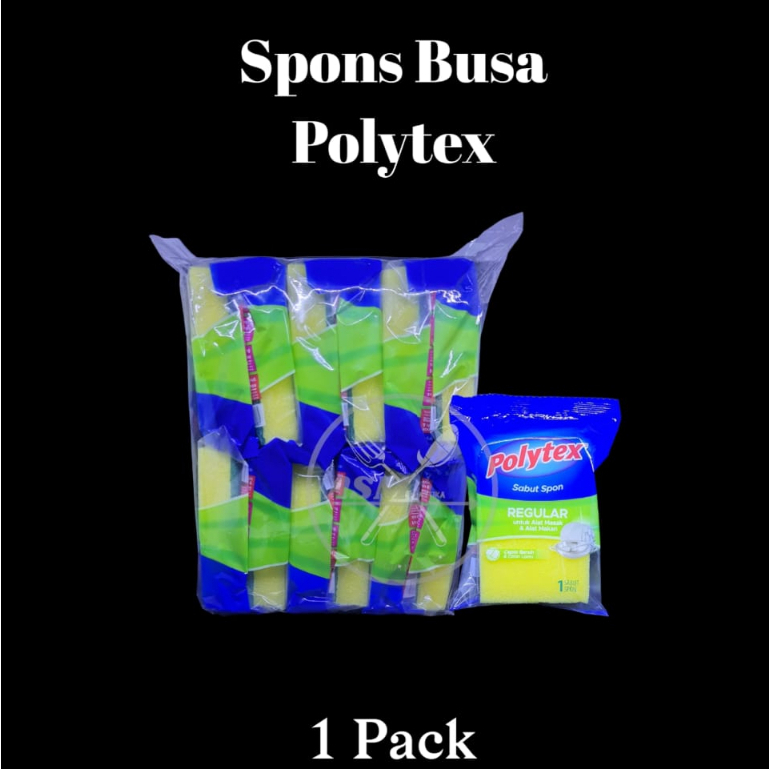 Jual Spon Pencuci Piring Polytex 1 Pcs / Sabut Spons / Spons Pencuci ...