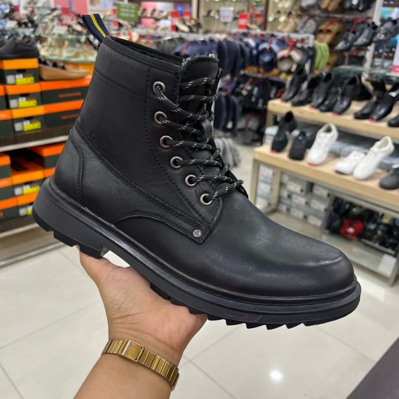 Jual Sepatu Boots Pria by Jim Joker | Sepatu Kulit Jim Joker | Boots ...