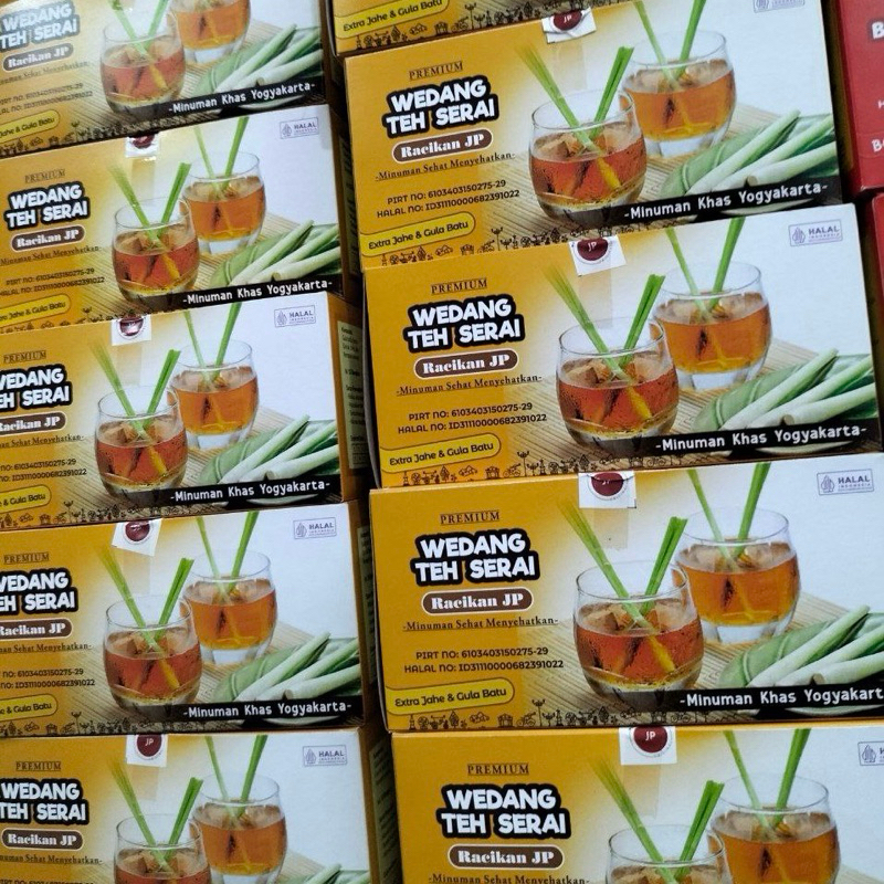 Jual WEDANG TEH SERAI Extra Jahe & Gula Batu Minuman Khas Yogyakarta ...