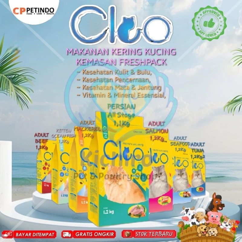 Jual Cleo Fresh Pack Isi 1,1 Kg / 1,2 Kg CP. Petindo Kemasan Freshpack ...