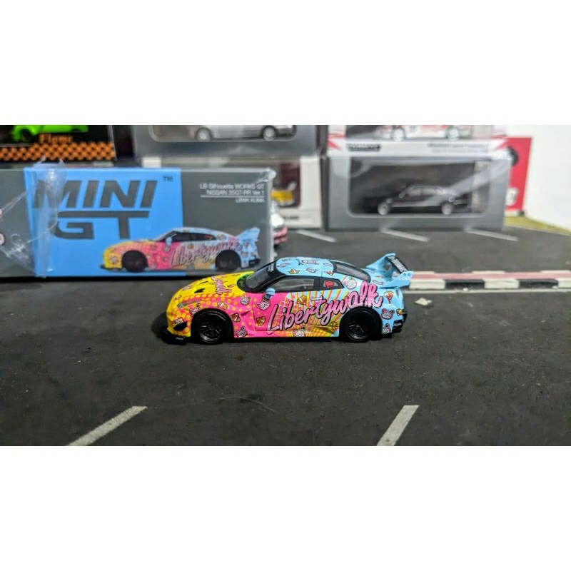 Jual Diecast Mini GT LBWK Nissan Skyline GTR R35 RR Ver 1 LBWK Kurma no ...