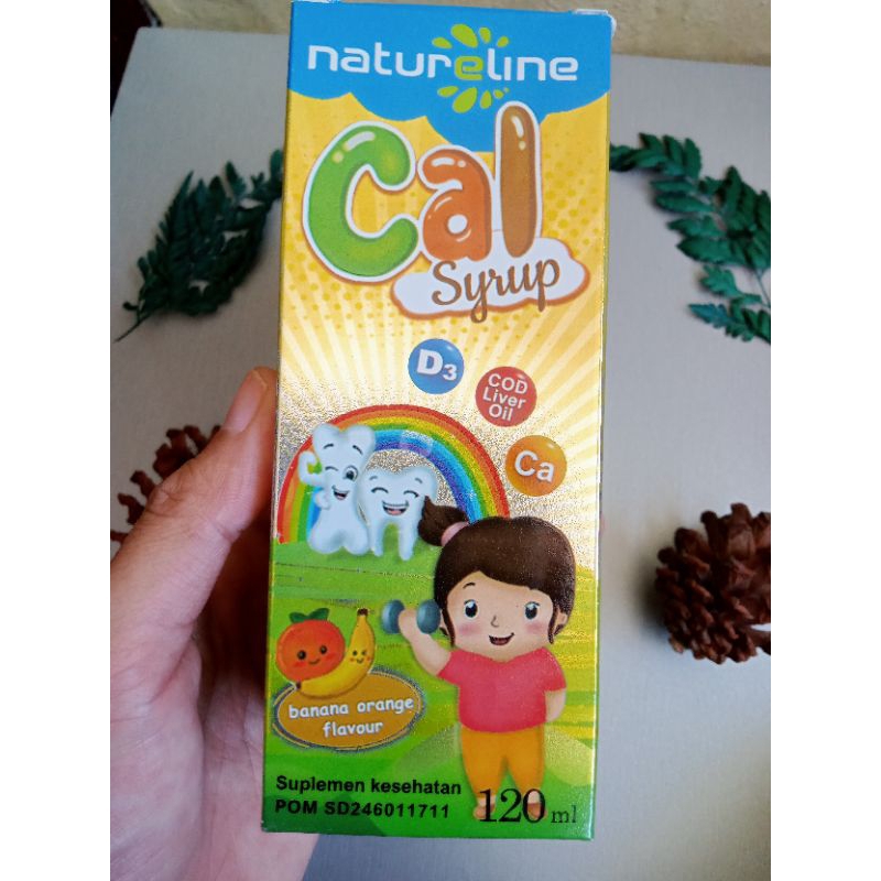 Jual Natureline Cal syrup Vitamin tulang anak vitamin kalsium anak ...