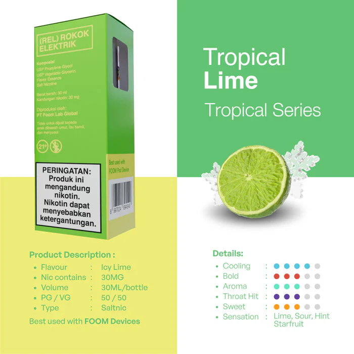 Jual Foom Tropical Series 30ml 30mg Liquid Salt Fruity Bahamas Orange ...