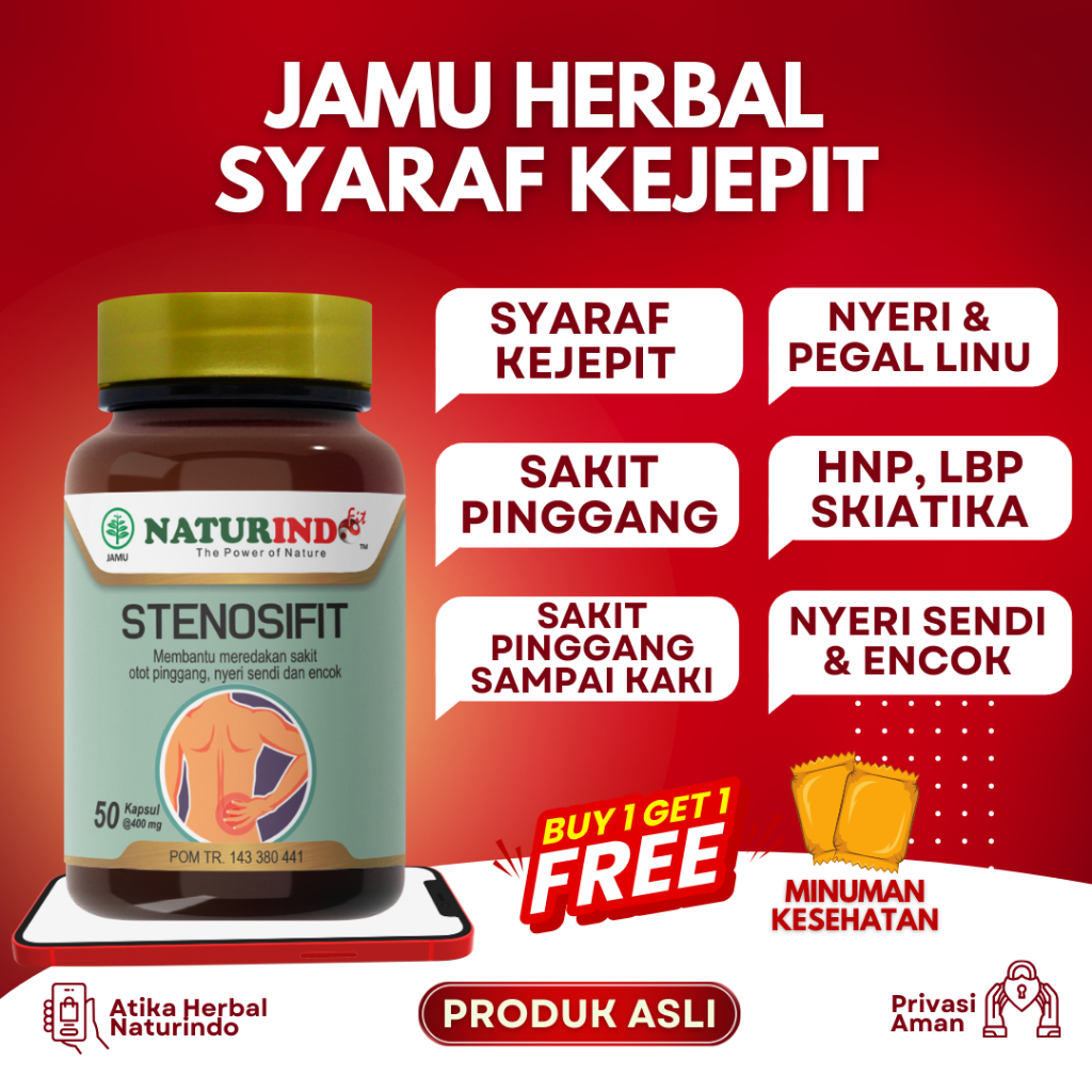 Jual Obat Syaraf Kejepit Sakit Pinggang Encok Nyeri Tulang Belakang ...