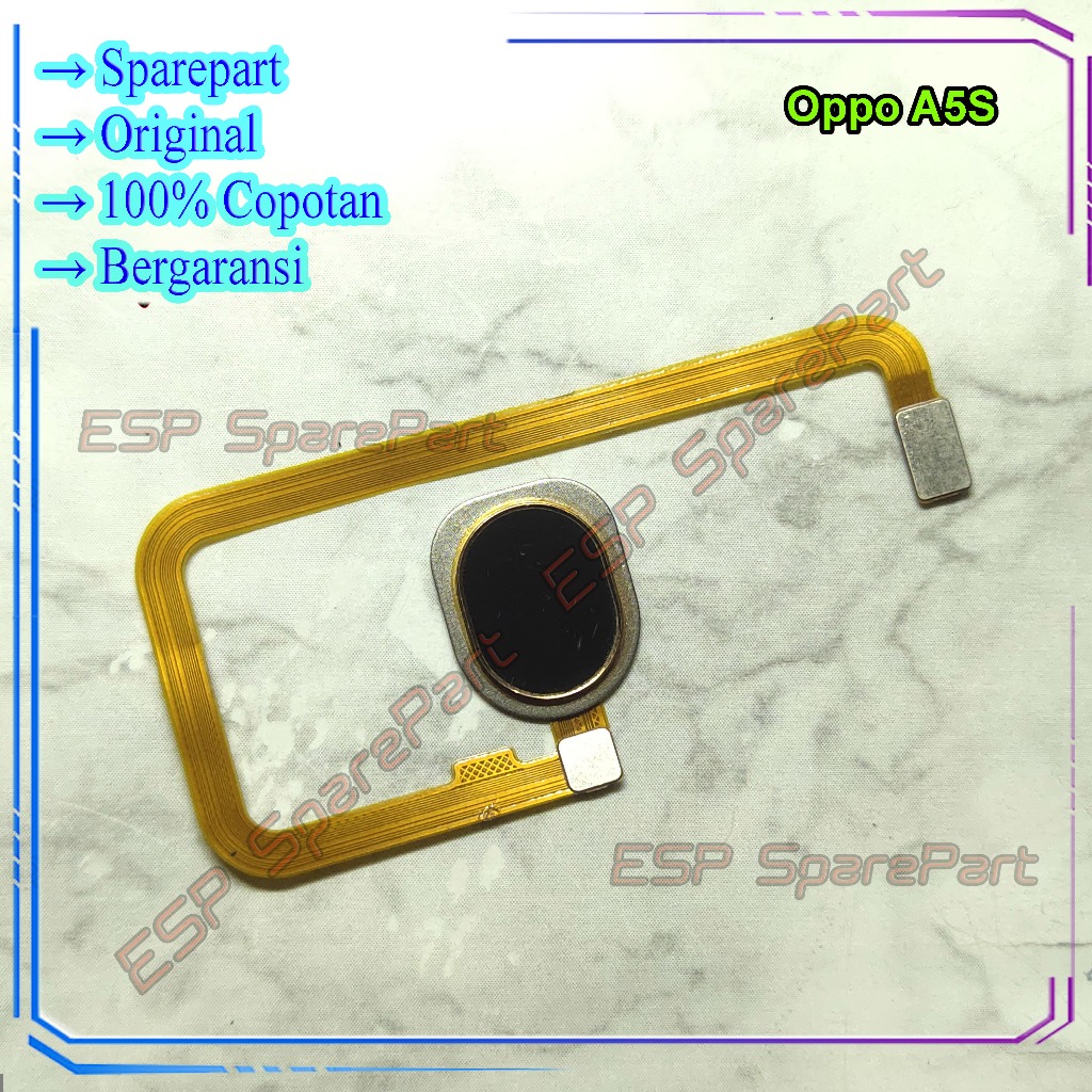 Jual Flexible Fingerprint Oppo A5S / Fleksibel Sensor Sidik Jari ...