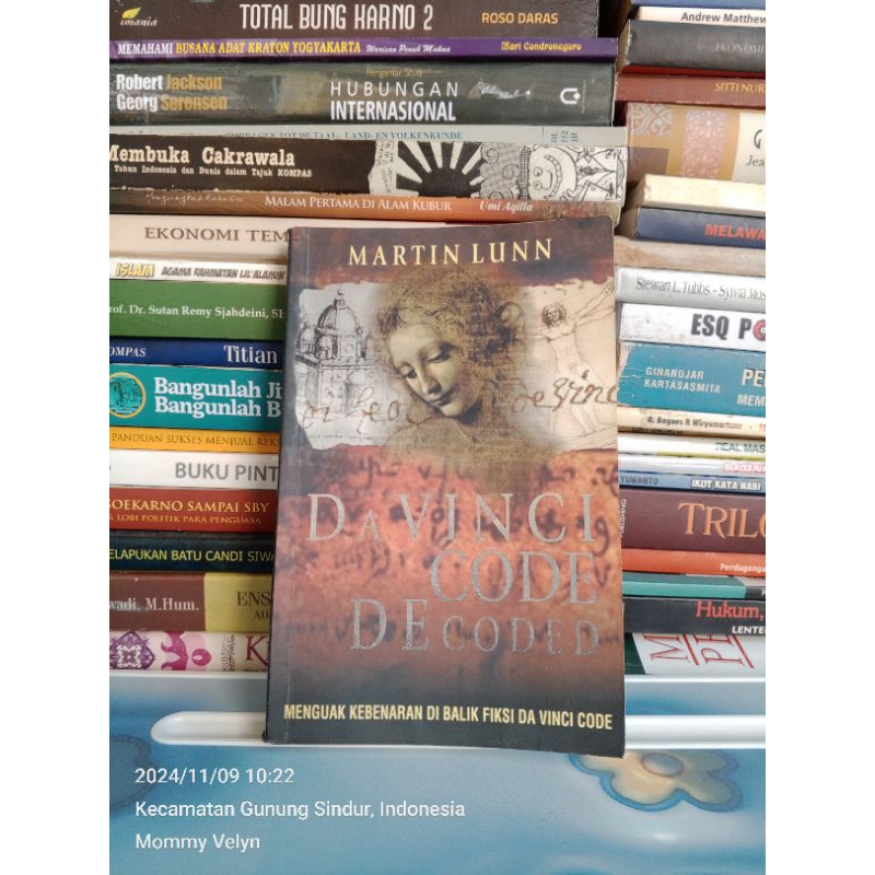 Jual DAVINCI CODE DECODED. MENGUAK KEBENARAN DI BALIK FIKSI DA VINCI CODE | Shopee Indonesia