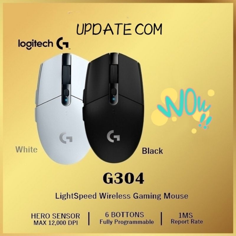 Jual Logitech G304 Lightspeed Wireless Gaming Mouse - Logitech G-304 ...