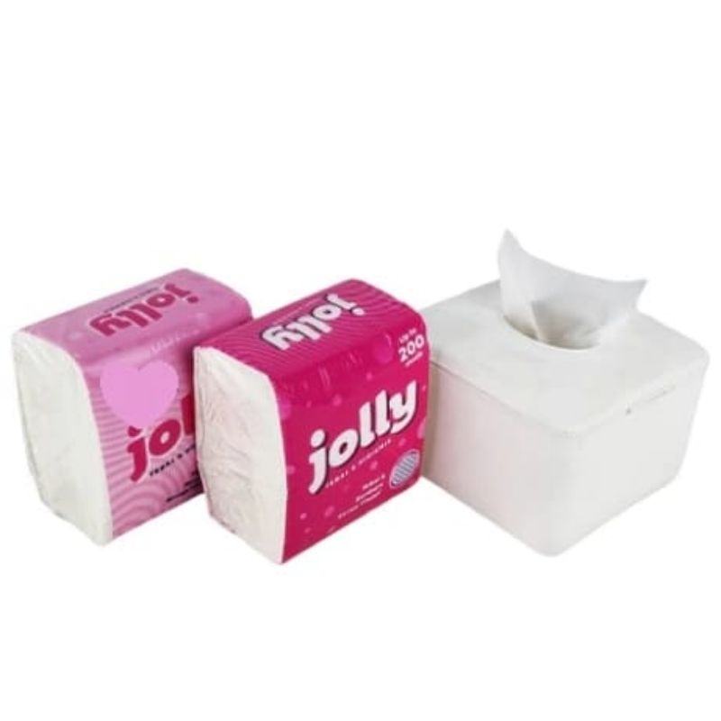 Jual TISSUE JOLLY POP UP 200s 2 Ply Facial Tissue Perlengkapan Caffe ...
