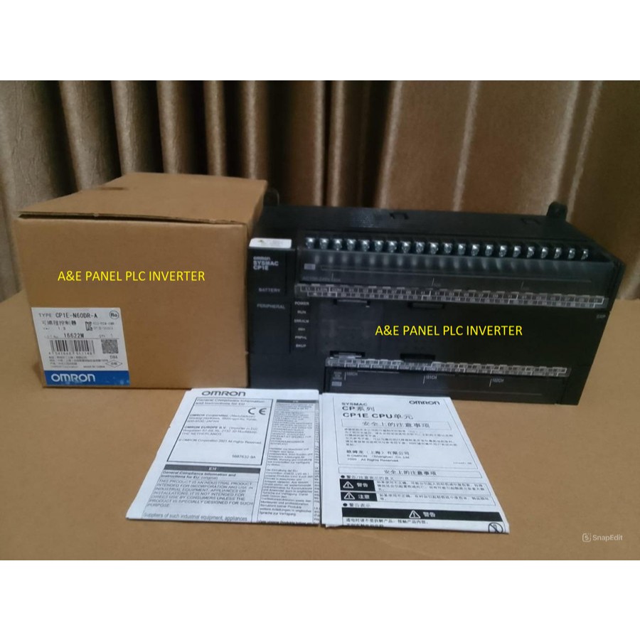 Jual CP1E-N60DR-A PLC Omron CP1EN60DRA CP1E-N60DRA N60DR A | Shopee Indonesia