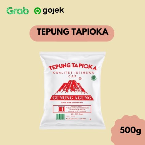 Jual Tepung Tapioka Gunung Mas 500 Gram | Shopee Indonesia