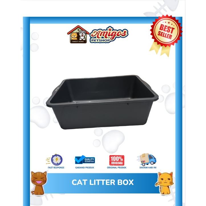 Jual Tempat Pup Kucing TP70/TP71 - Cat Litter Box - Amigos Petshop ...