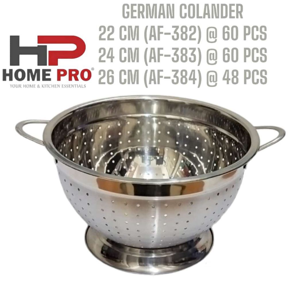 Jual Bakul Nasi German Colander Stainless Steel | Shopee Indonesia