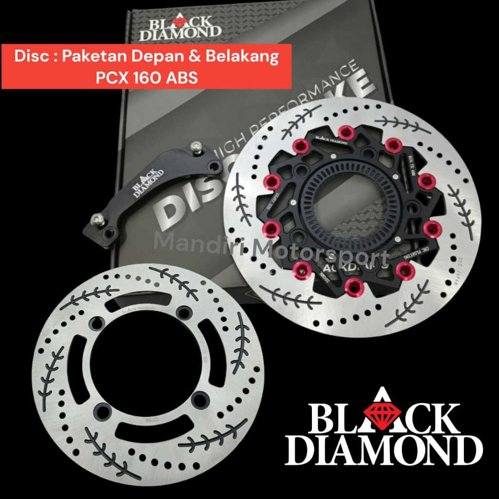 Jual Disc Piringan Cakram PCX 160 ABS /Non ABS Paketan Depan Belakang ...