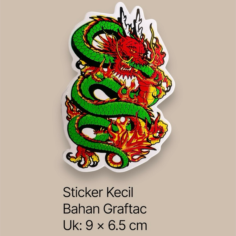 Jual STICKER NAGA, HARIMAU, ROLLING STONES, MONSTER, DOA IBU ANTI AIR ...