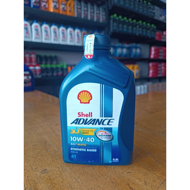 Jual OLI SHELL ADVANCE AX7 MATIC 0.8L 10W-40 | Shopee Indonesia