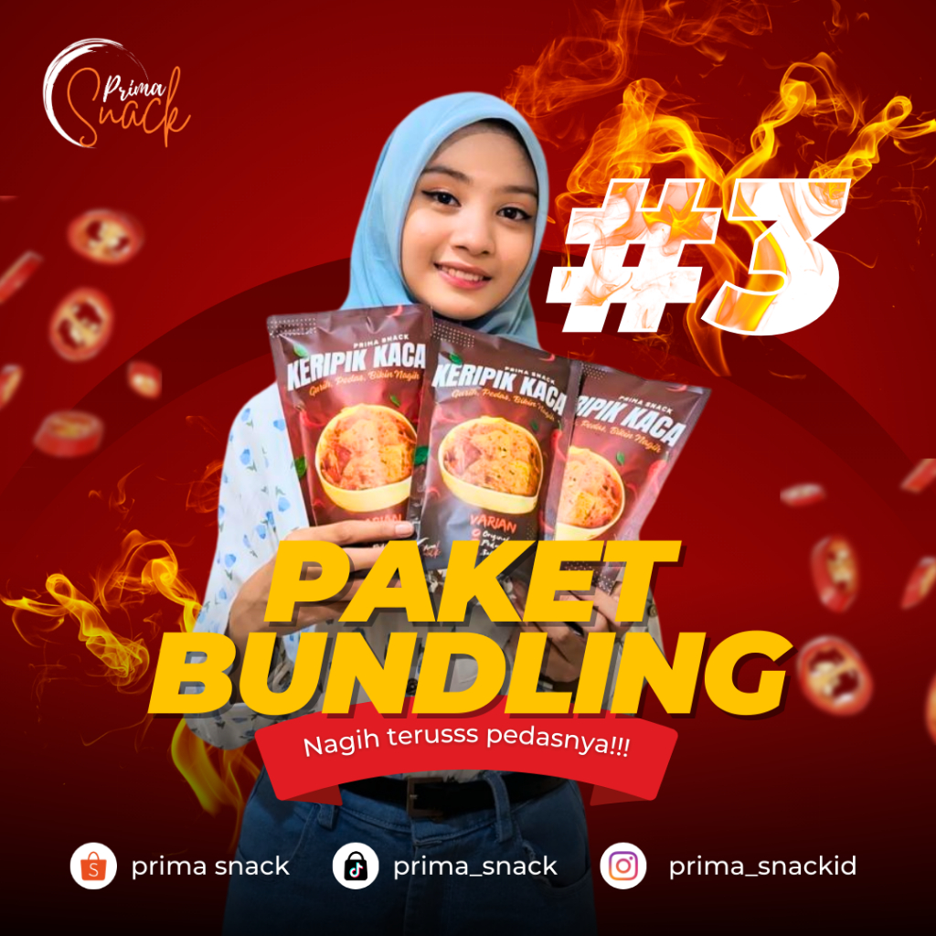 Jual Kripca Paket Bundling 3 | keripik kaca | keripik pedas | kripca ...