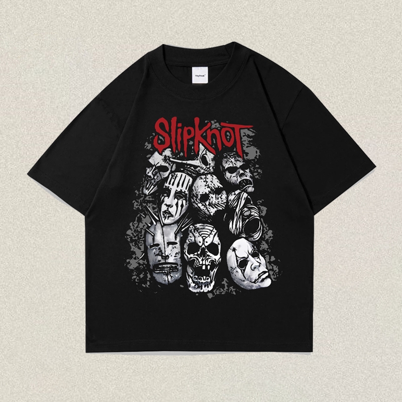 Jual RENELLE Baju Skena Vintage Tshirt Skull Face Streetwear Kaos ...
