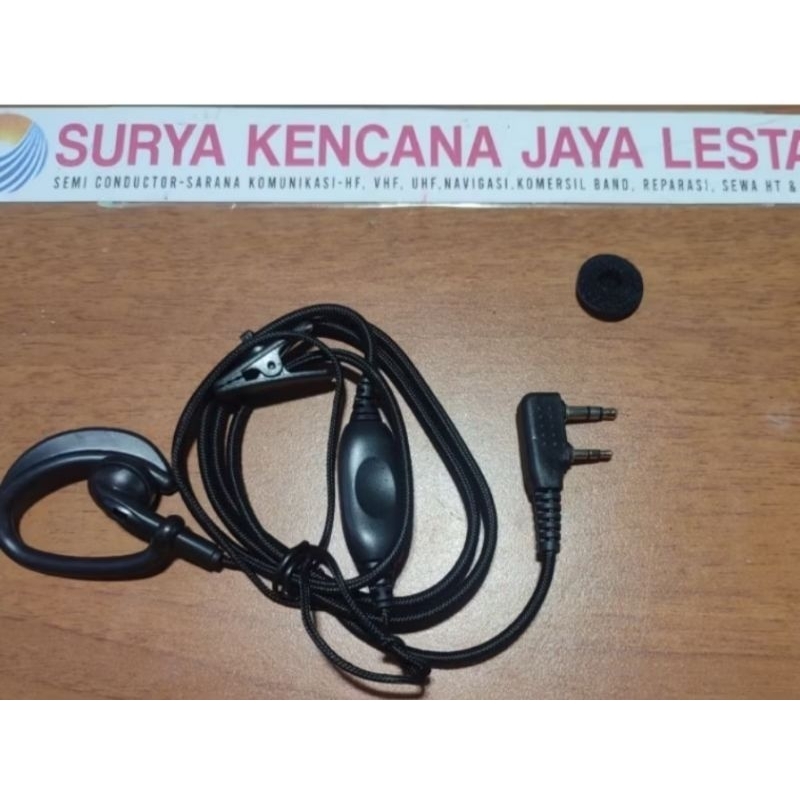 Jual HEADSEAT HEADSET HANDSFREE HT COMPATIBLE SEMUA MEREK HT BAOFENG ...