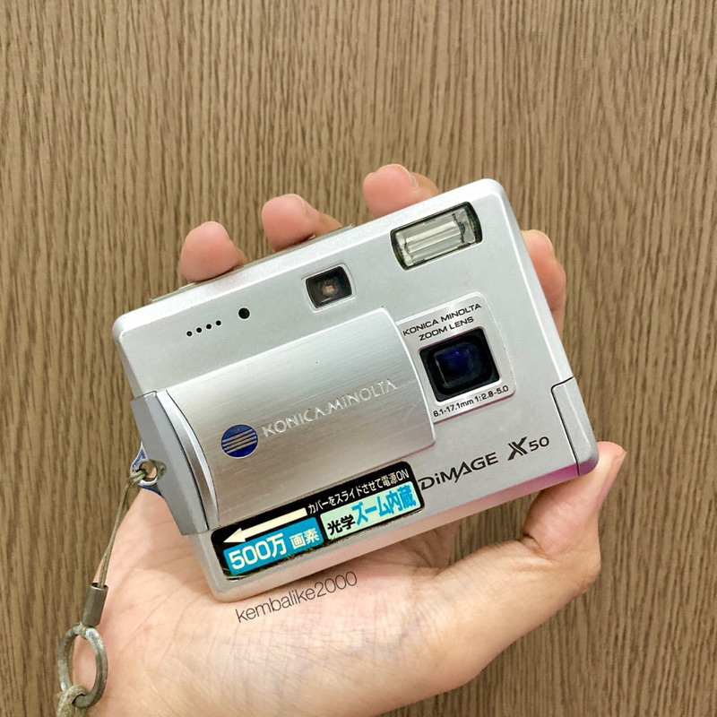 Jual Konica Minolta Dimage X50 (rare!) | kamera digital pocket digicam ...