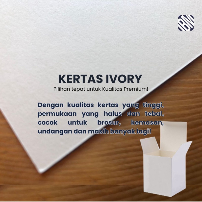 Jual Margono Kertas Ivory Super Tebal 300 / 350 / 400 gsm A4 / F4 - 50 ...