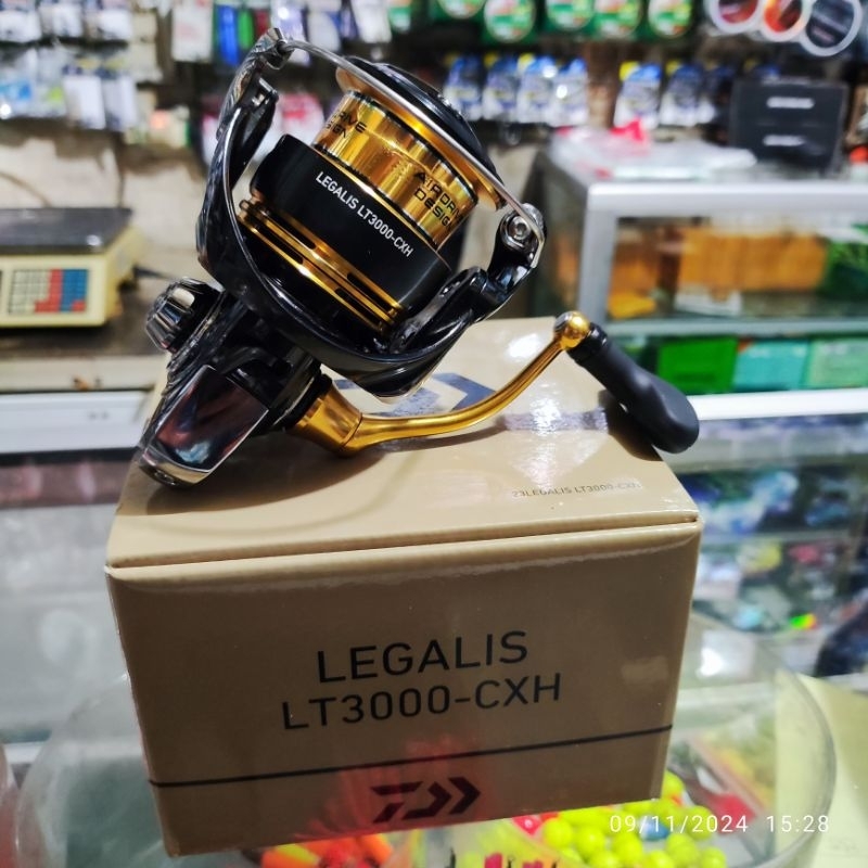 Jual Reel Daiwa 2023 LEGALIS LT 3000-CXH | 6000 D-H | Shopee Indonesia