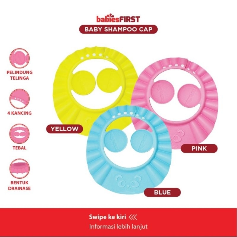 Jual Babies First Shampoo Cap Topi Keramas Bayi | Shopee Indonesia
