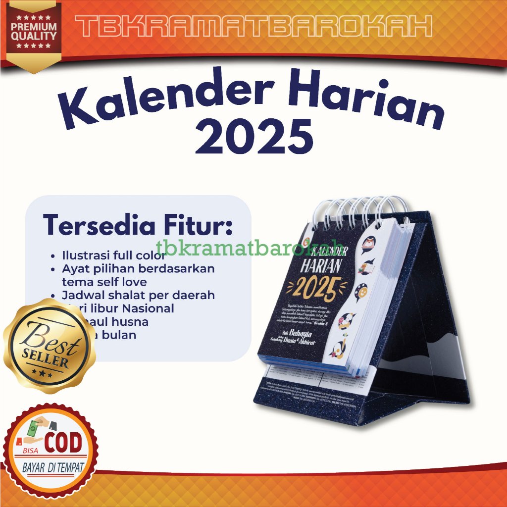 Jual Kalender Harian Muslim 2025 Kertas Art Paper Gema Insani Press ...