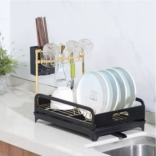 Jual Rak Piring Gold Stainless | Shopee Indonesia