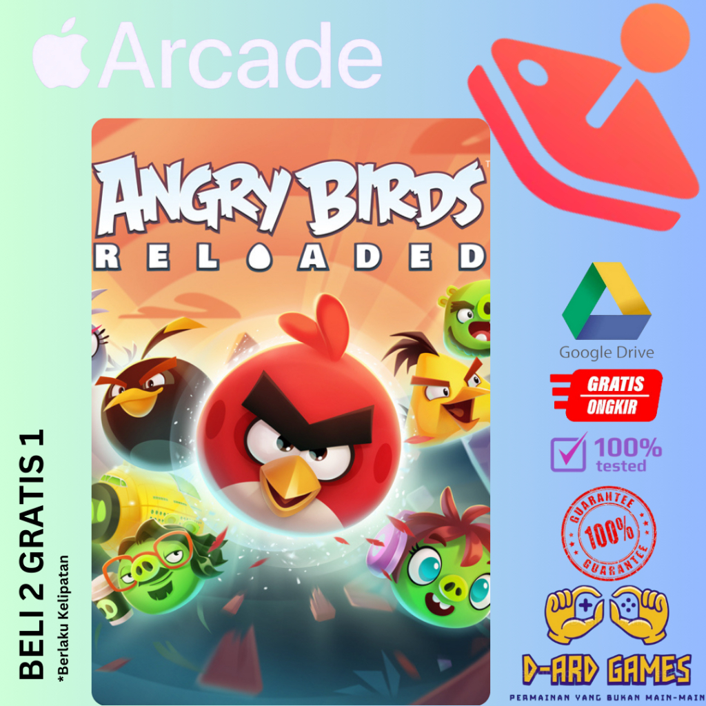 Jual macOS Games - Angry Birds Reloaded | Shopee Indonesia
