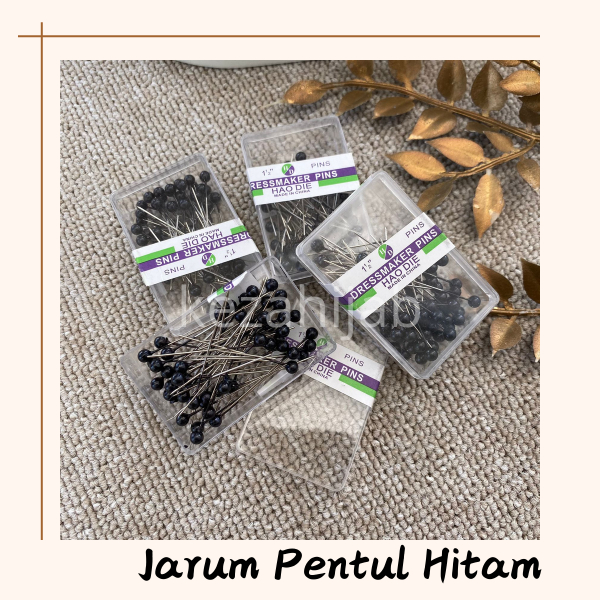 Jual Keza - Jarum Pentul Besar Hitam & Warna-Warni / Jarum Pentul Pin ...