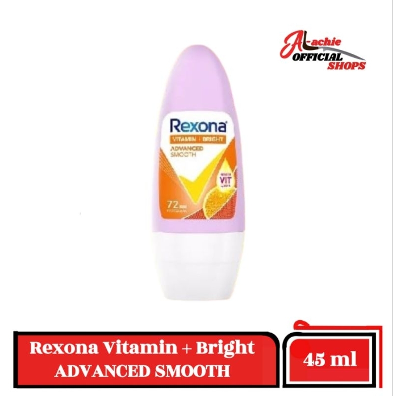 Jual Rexona Deodorant Roll On Advance Smooth 45ml | Shopee Indonesia