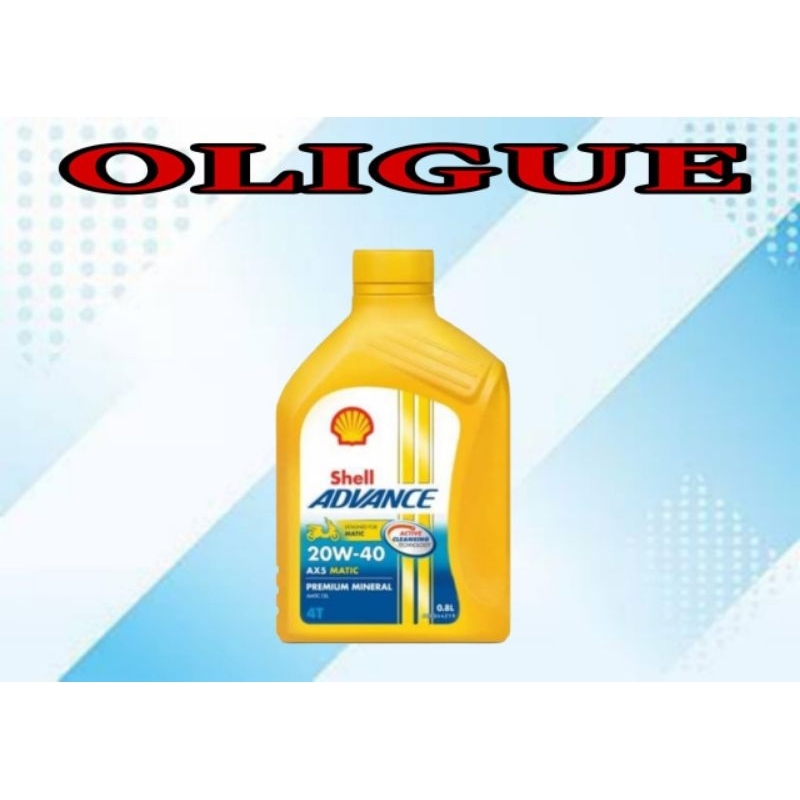 Jual OIL OLI SHELL AX5 MATIC 10W-30 0,8L 800ML | Shopee Indonesia
