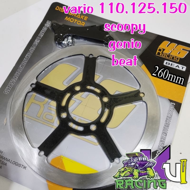 Jual front discbrake disc piringan depan 260mm plus breket new model ...