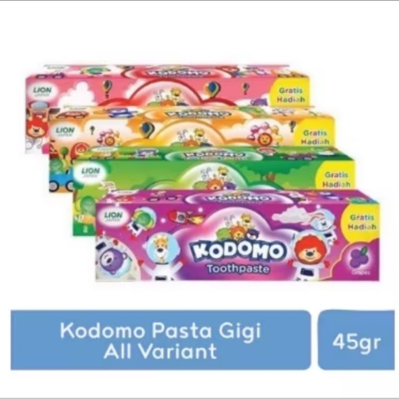 Jual Pasta Gigi Anak KODOMO 45 gr / Toot Pasta | Shopee Indonesia
