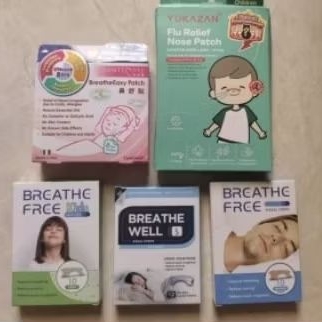 Jual Breatheeasy breathe easy patch clear blocked nose rapidly plester ...