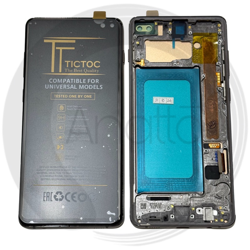 Jual LCD + FRAME SAMSUNG S10+ PLUS / G9750 G975 TOUCHSCREEN FULLSET ...