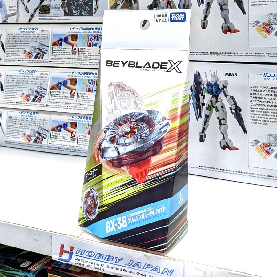 Jual Beyblade X BX-38 Booster Crimson Garuda 4-70TP | Shopee Indonesia