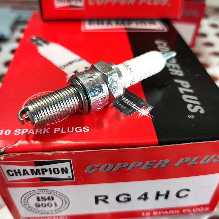 Jual Busi champion RG4HC busi kharisma busi Supra x 125 | Shopee Indonesia