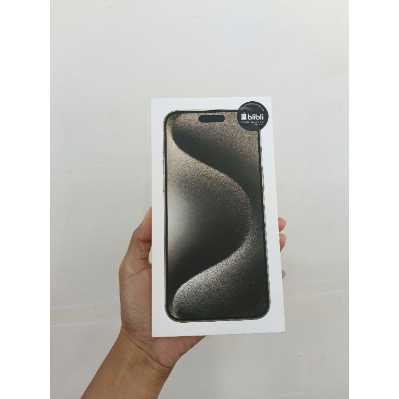 Jual NEW 15 PROMAX 256 IBOX NATURAL TITANIUM | Shopee Indonesia